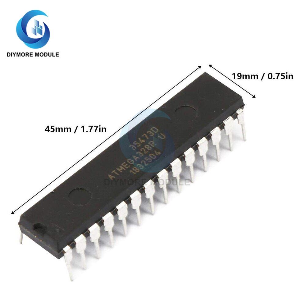 1ชิ้น ATMEGA328P PU DIP28 ATMEGA328 PU DIP ATMEGA328P U DIP 28 328 P PU ...