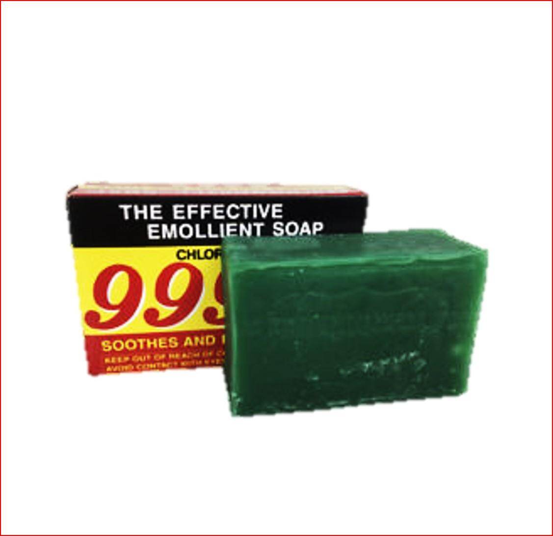 999 Chlorophyll Soap 叶绿素肥皂 90g (10pcs) | Lazada