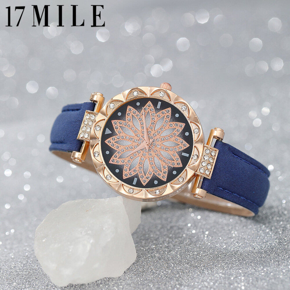 17 MILE Watch For Woman Waterproof Original Relo Women Quartz Gift ...