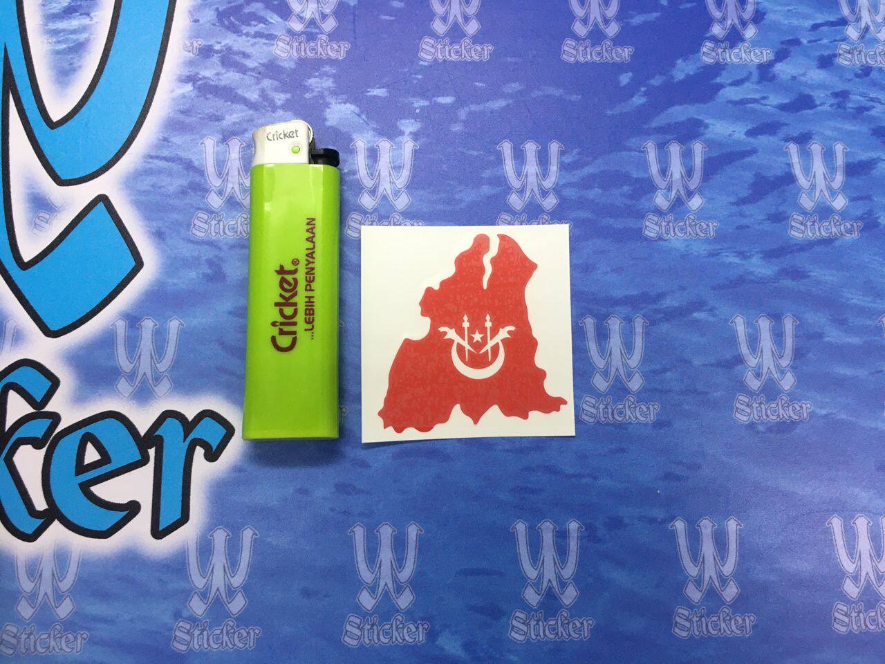 Sticker Logo Kelantan | Lazada