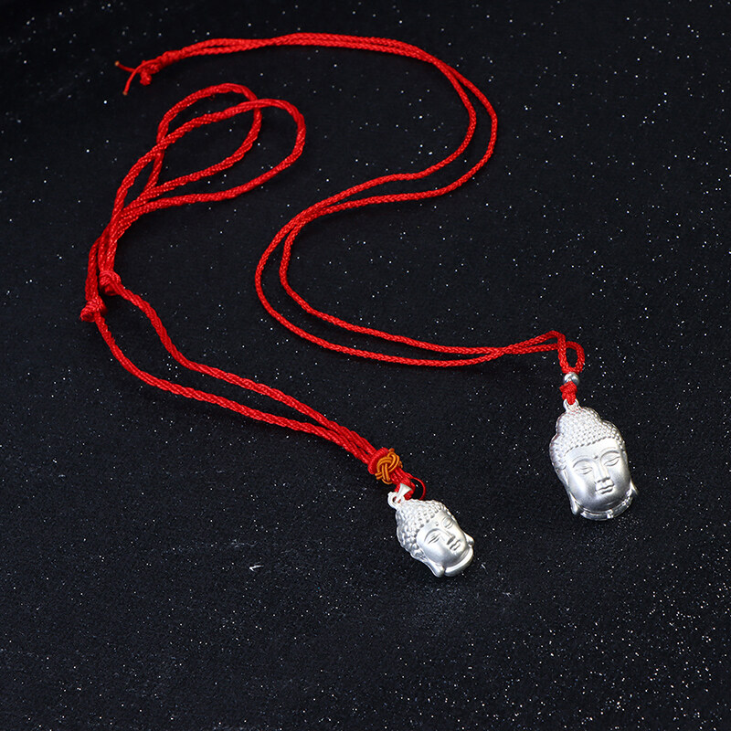 Buddha Head Pendant Necklace Buddhism Necklace for Women Men Jewelry ...