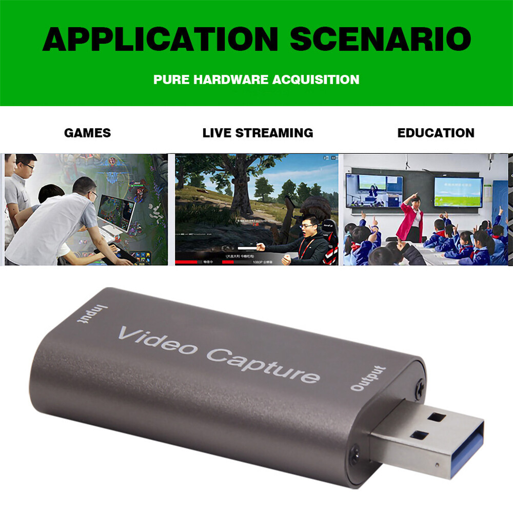 [In Stock]4K Video Capture Card USB 3.0 2.0 HDMI Video Grabber Box for ...