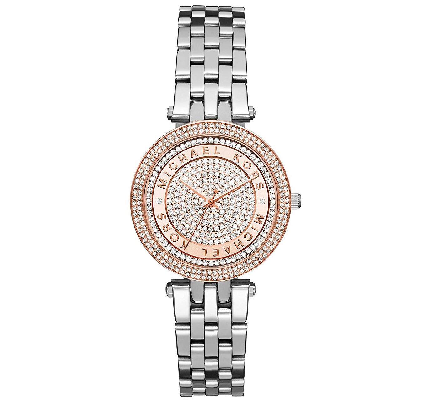 Michael Kros MK5544 Runway Crystal Pave Ladies Watch นาฬิกาแฟชั่น AP ...