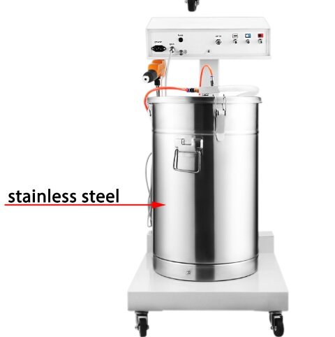 Ready Powder Coating Machine 50L Electrostatic Manual Spray System ...