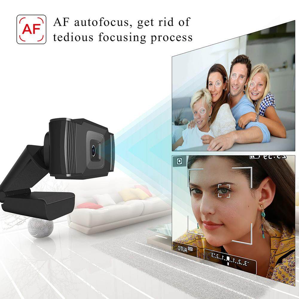 Webcam HD 1080P Web 5MP USB3.0 Camera with Microphone For PC Computer ...