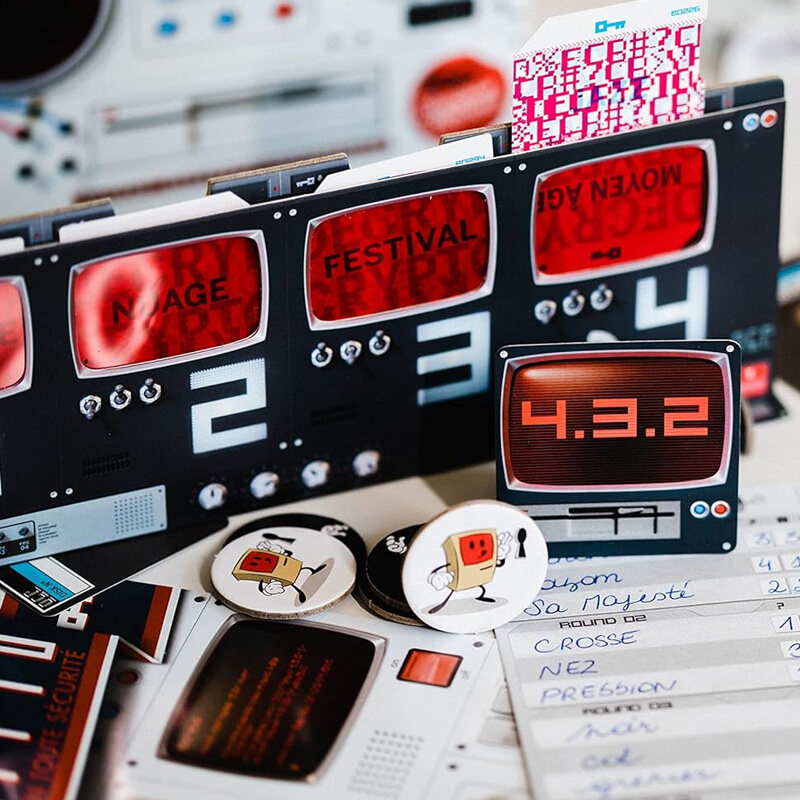 Decrypto Communicate Safely Board Game Deduction Party Game - Surprise Store - ThaiPick