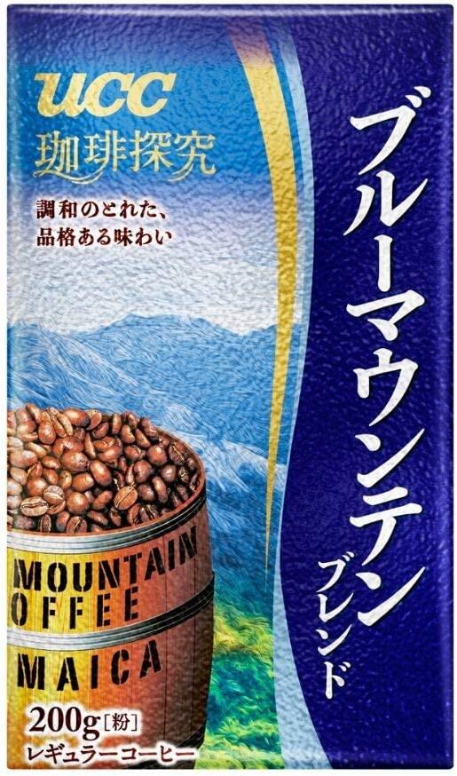 UCC Coffee Exploration Series Blue Mountain Blend (Instant Coffee 45g / Regular Ground Coffee ...