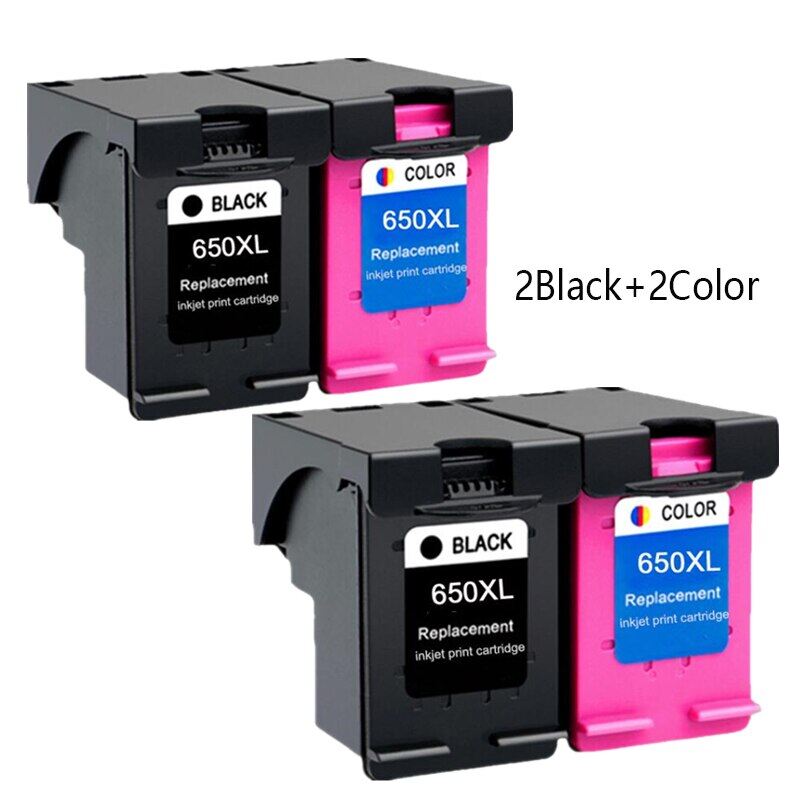 650XL Ink Cartridge Replacement For HP 650 HP650 XL For Hp Deskjet 1015 ...