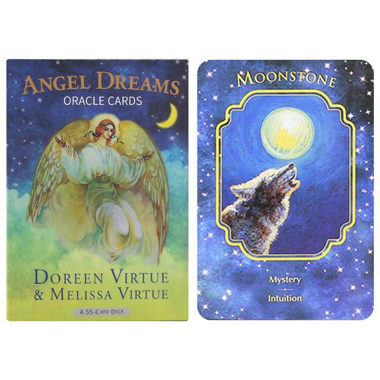 ลึกลับ Angel Dream Oracle การ์ด Divination Fate Tarot การ์ด Deck เกม ...