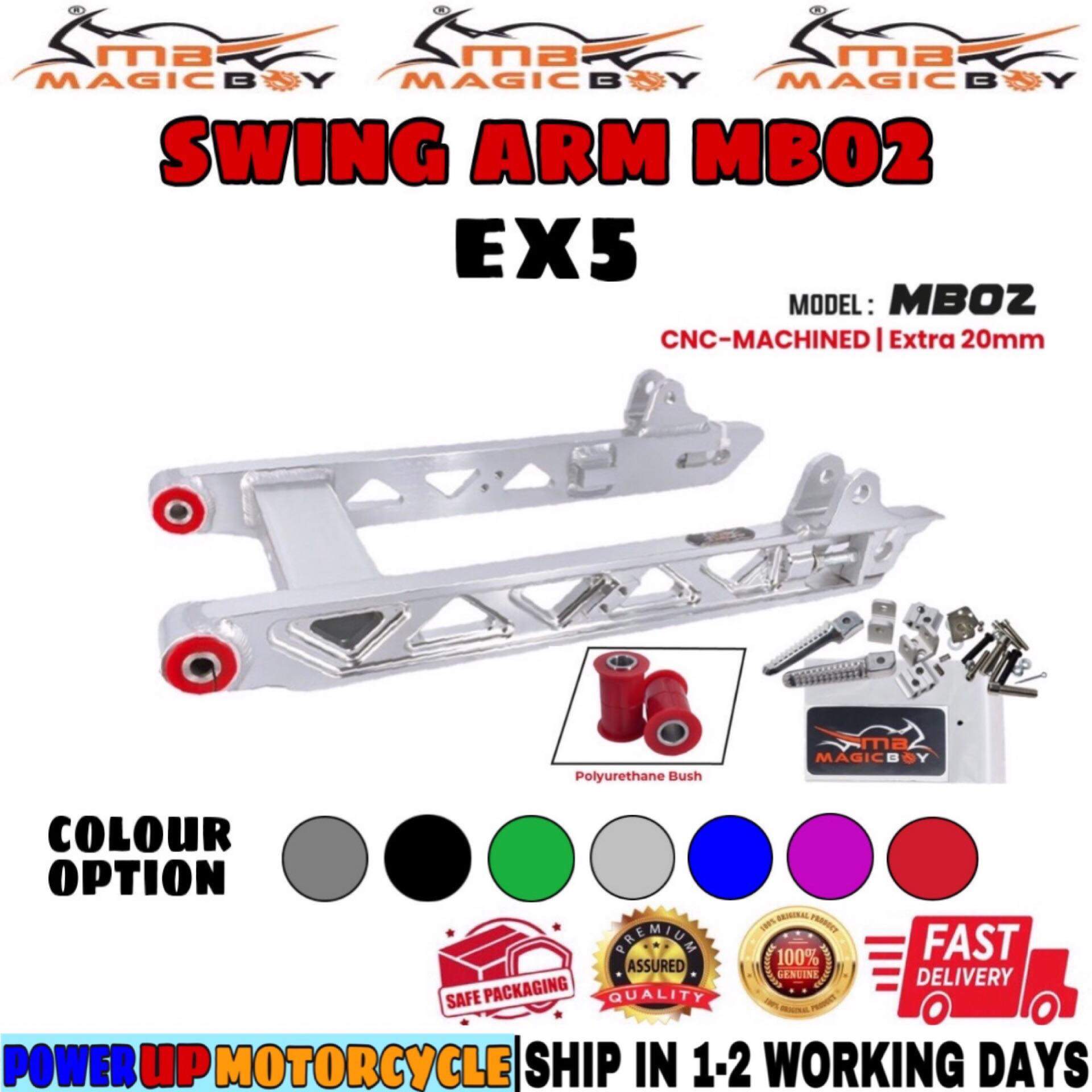 EX5 MAGIC BOY MAGICBOY MB02 SWING ARM CNC EXTRA LENGTH 20MM KING DRAG PROTAPER ENKEI HONDA | Lazada