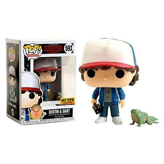 Funko POP Stranger Things 3 Limited Edition Dustin Steve The Frog ...