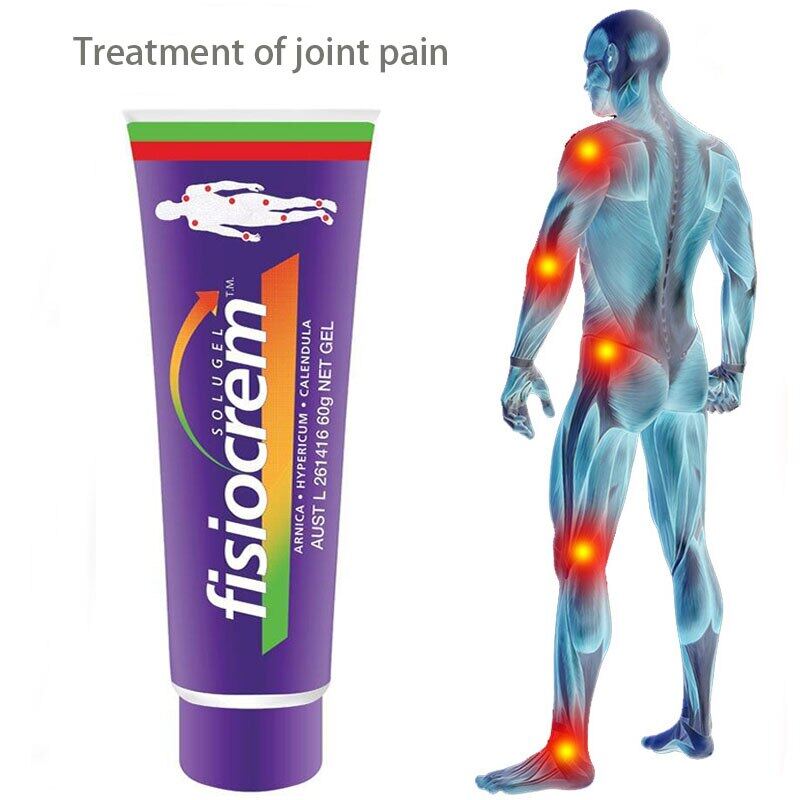 Australia Fisiocrem Muscle Joint Aches Pain Neck Relief Massage Solugel ...