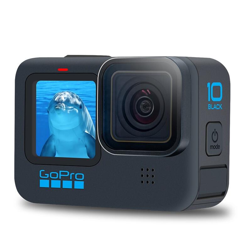 GoPro HERO 10 Black Underwater Action Camera 4K 5.3K60 Video, Helmet ...