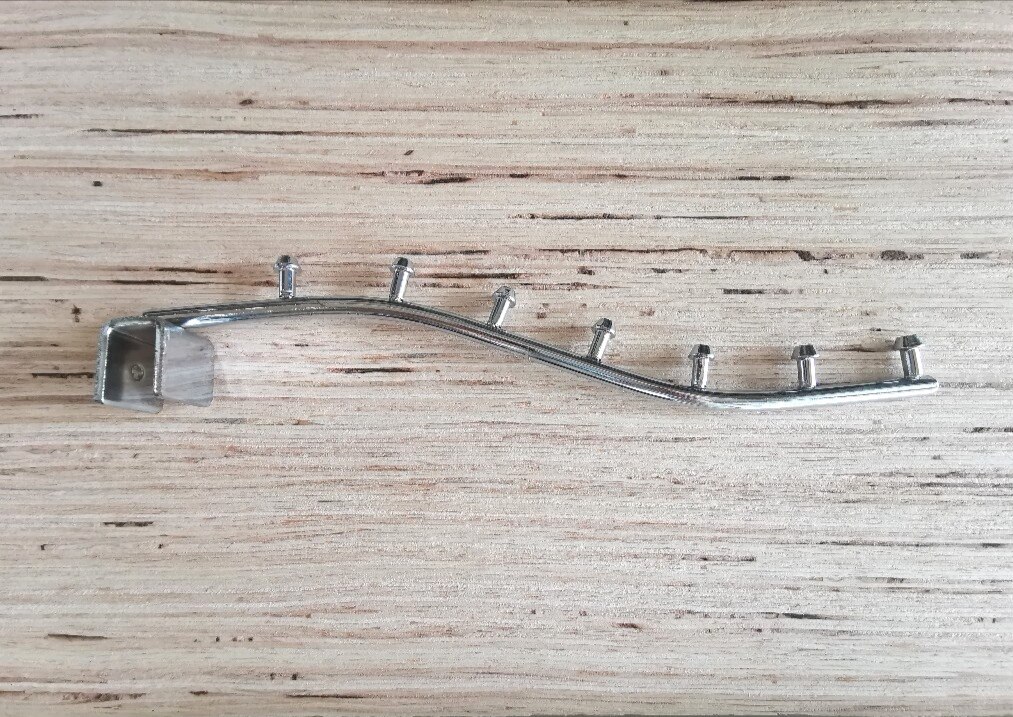 Square Bar Waterfall Hook 7 Rivet ( Curve ) | Lazada