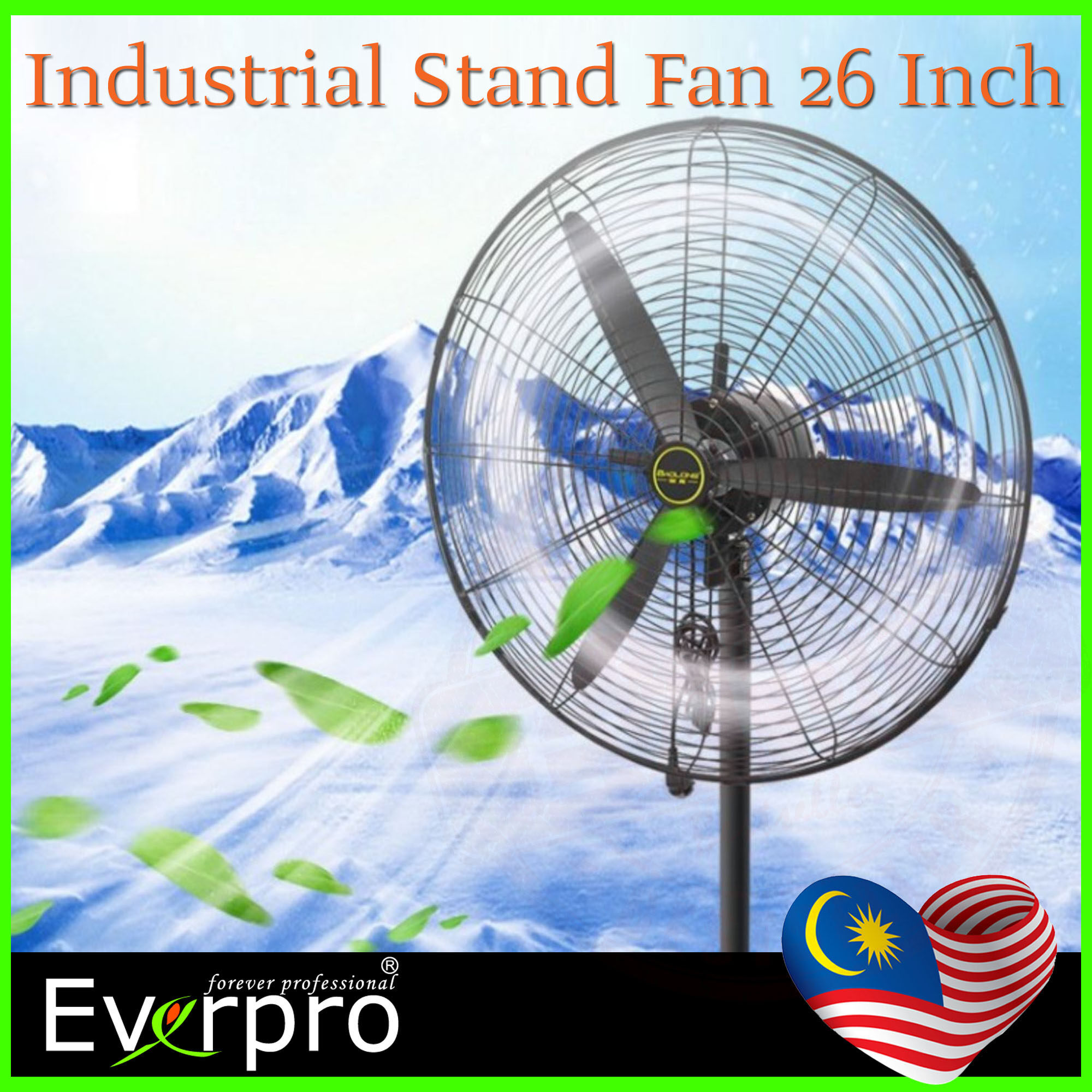 Heavy Duty Industrial Stand /Wall Fan 26 Inch/ 30 Inch | Lazada