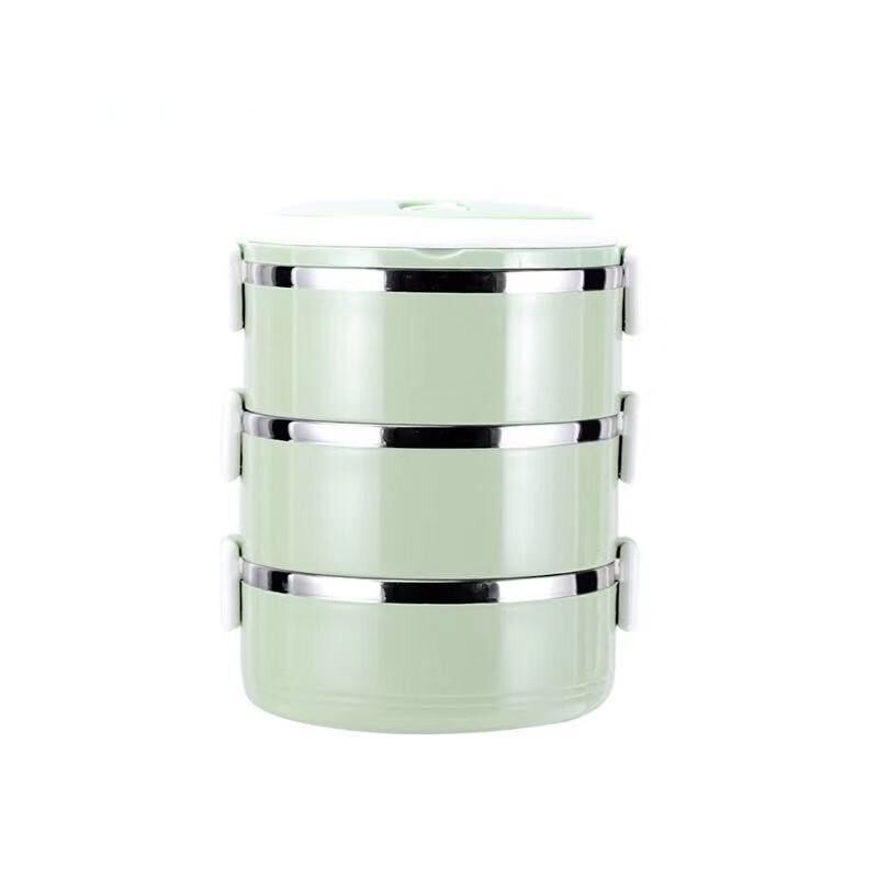 3 Tier / 4 Tier Lunch Box stainless steel lunch box kids kotak makanan ...