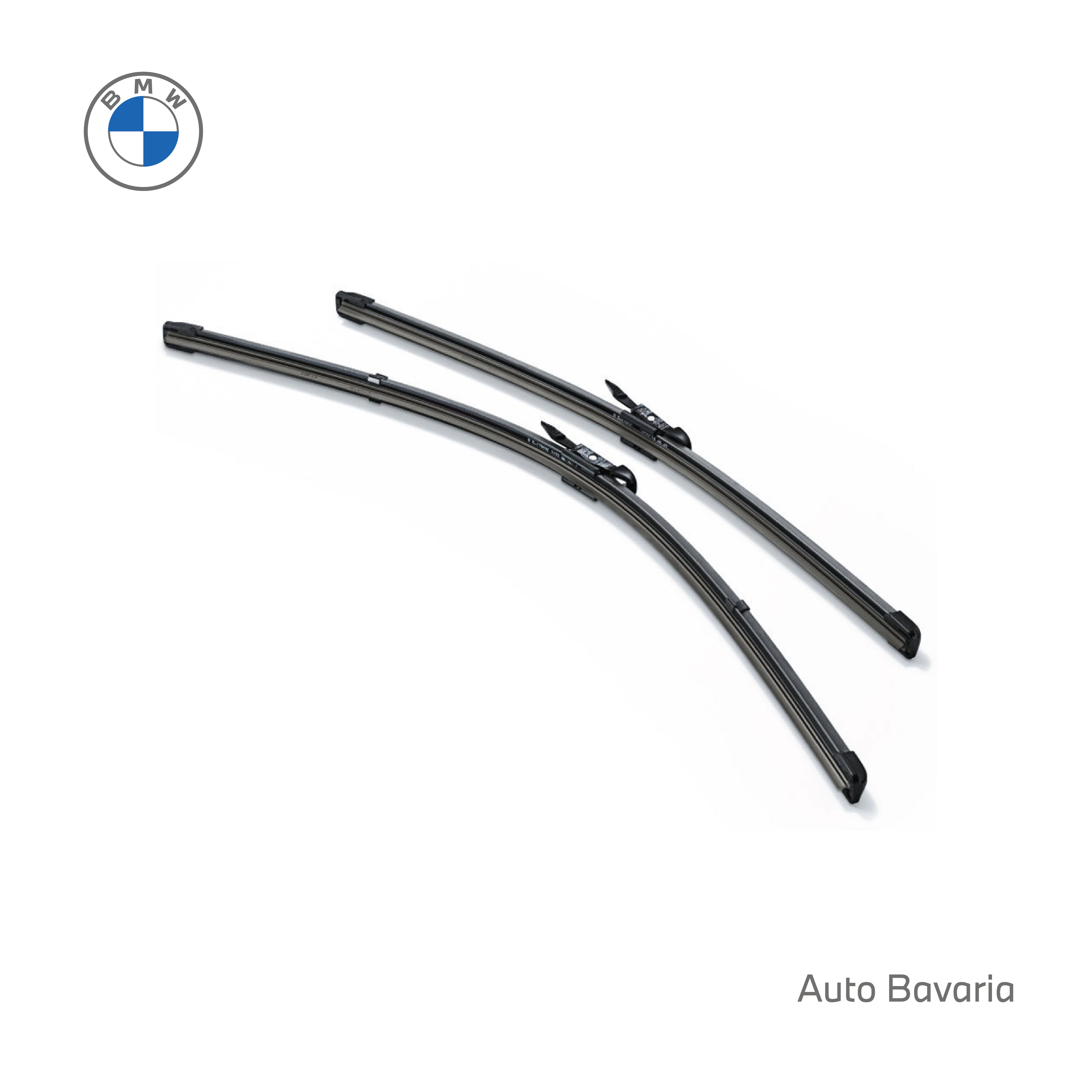 BMW Genuine Front Window Windscreen Wiper Blade Set 2 Pieces ...