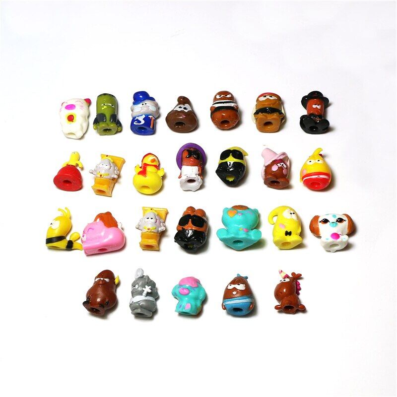 10ชิ้น/ถุงสุ่มที่บรรจุขยะ Litterbug Series การ์ตูนมอนสเตอร์ขนาดเล็กของ ...