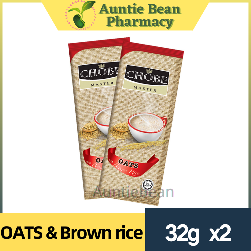 CHOBE MASTER INSTANT FIBRE CEREAL DRINK- OAT WITH BROWN RICE 32G ...