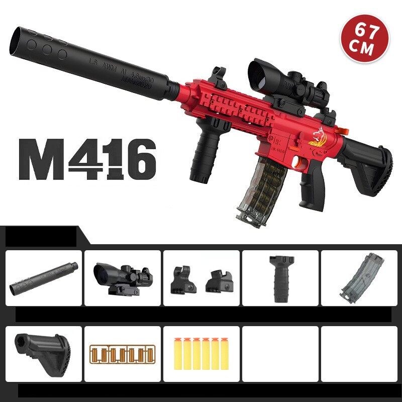 67cm Manual Loading Shell Ejection Soft Bullet Gun EVA Foam Sniper Rifle Toy Gun for Kids | Lazada