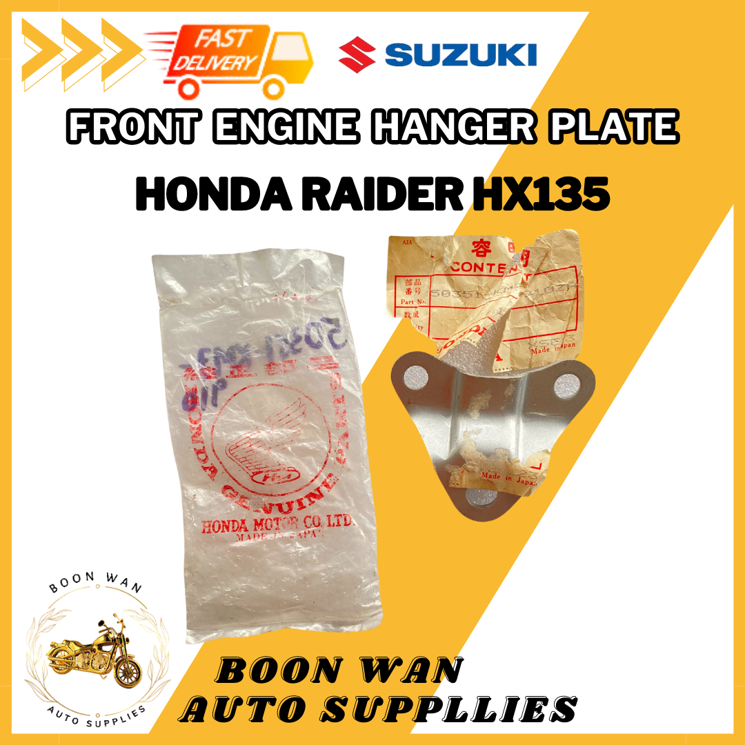 50351-KM7-910 Front Engine Hanger Plate Japan(G) Original Honda Raider ...