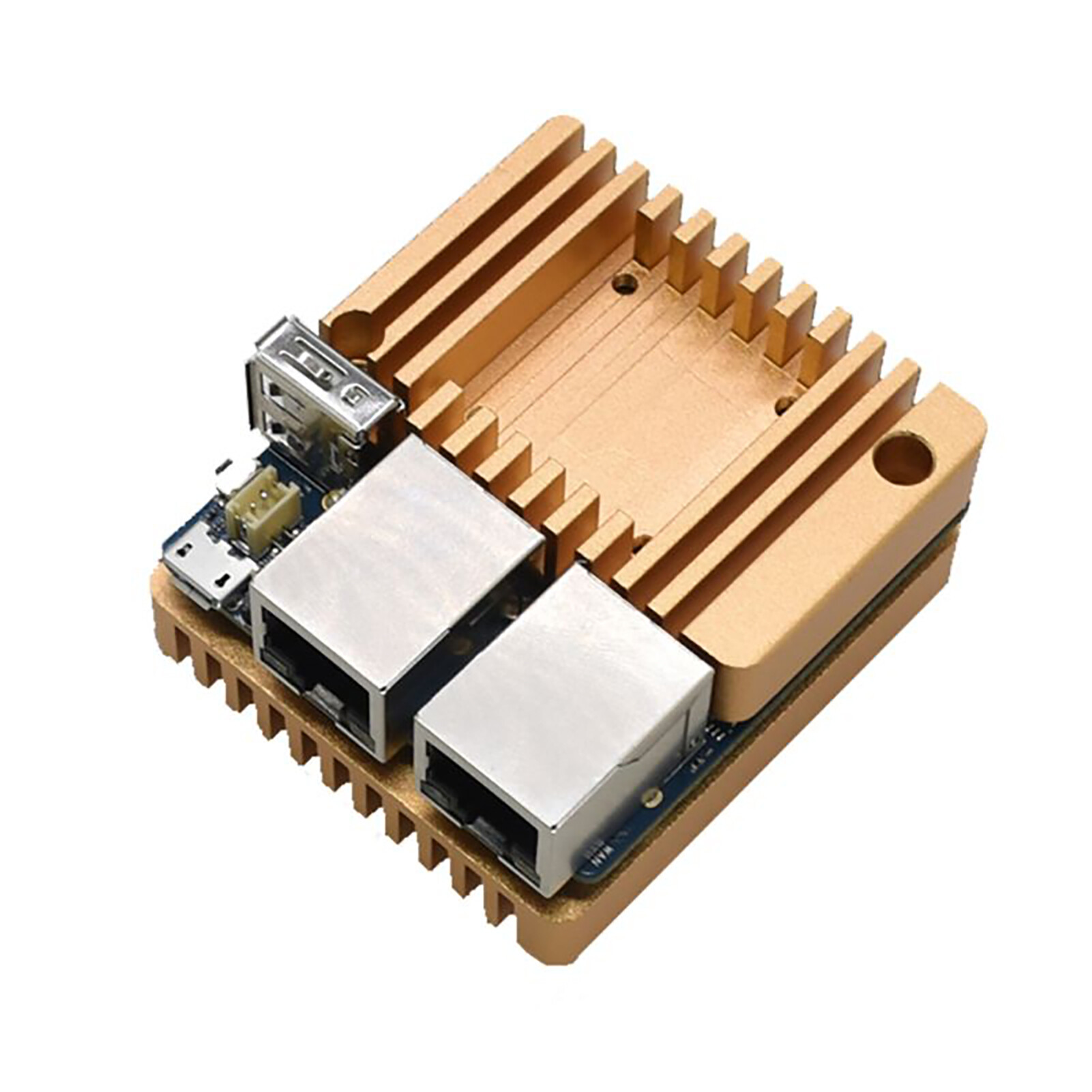มินิเราเตอร์แหล่งจ่ายไฟโมดูลบอร์ด CNC พร้อมพัดลมสำหรับ NanoPi R2S ...