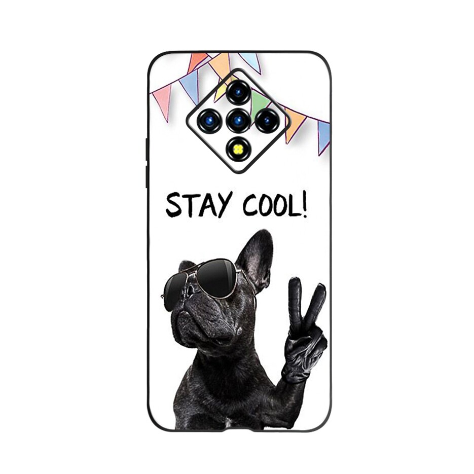 สำหรับ Infinix Zero 8 Zero 8i ซิลิโคนน่ารักรูปแบบโทรศัพท์สำหรับ Infinix ...