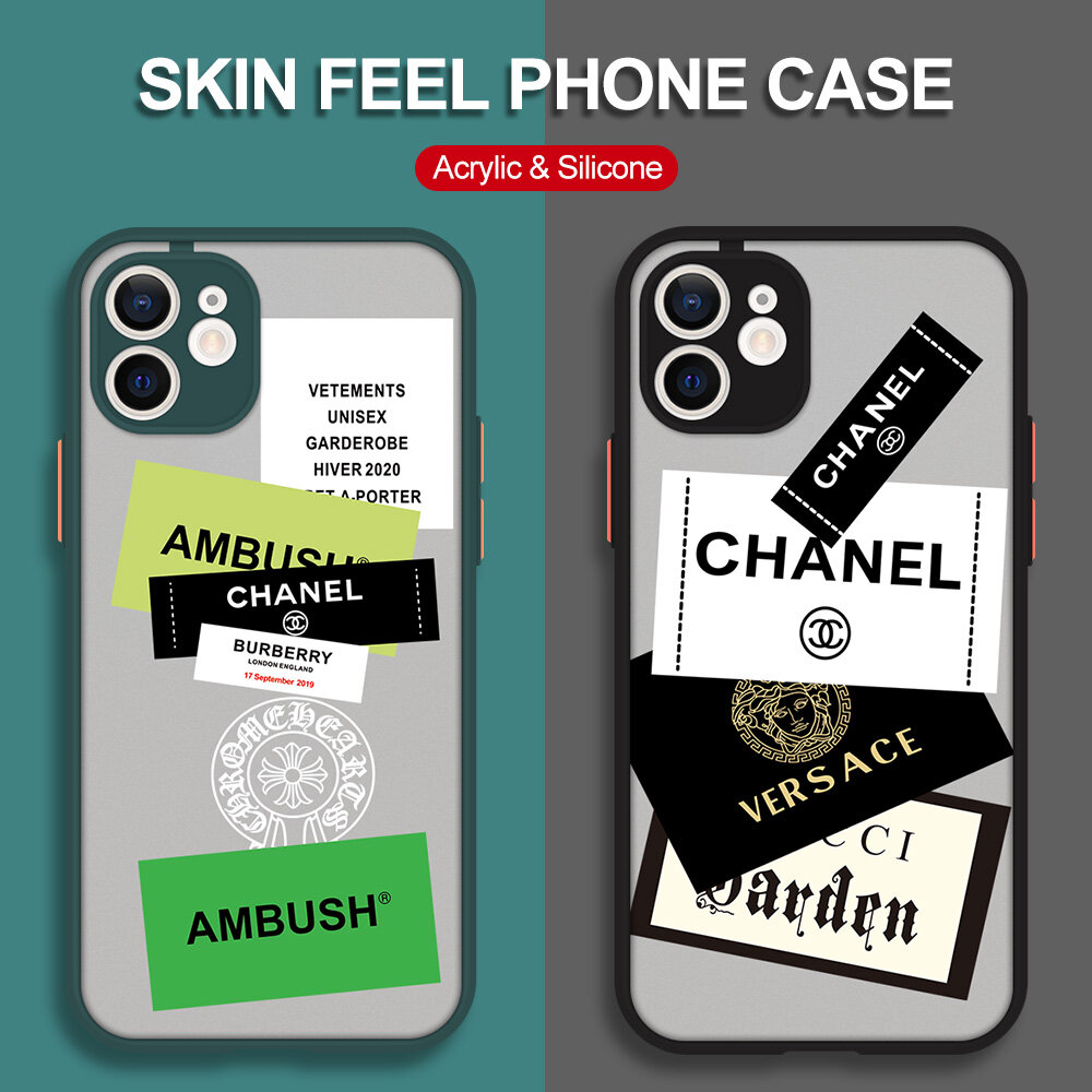 แบรนด์หรูแฟชั่นรูปแบบโทรศัพท์สำหรับ Xiaomi Mi9 11 Poco X2 X3 GT Poco M3 ...