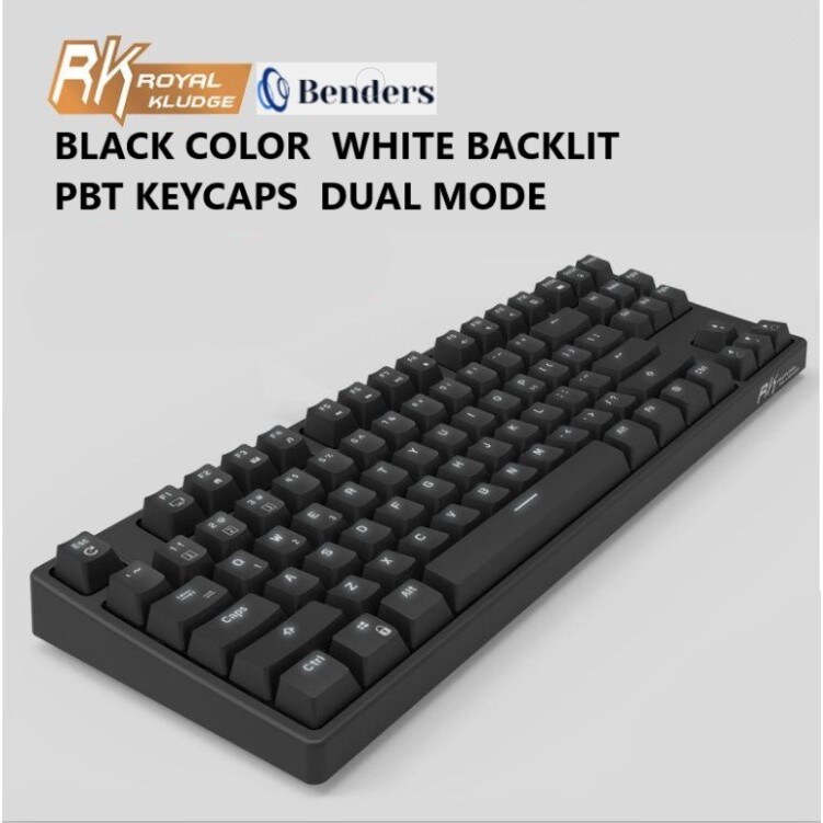 Royal Kludge RK987 RK988 Hot Swap TKL Mechanical Gaming Keyboard Dual ...