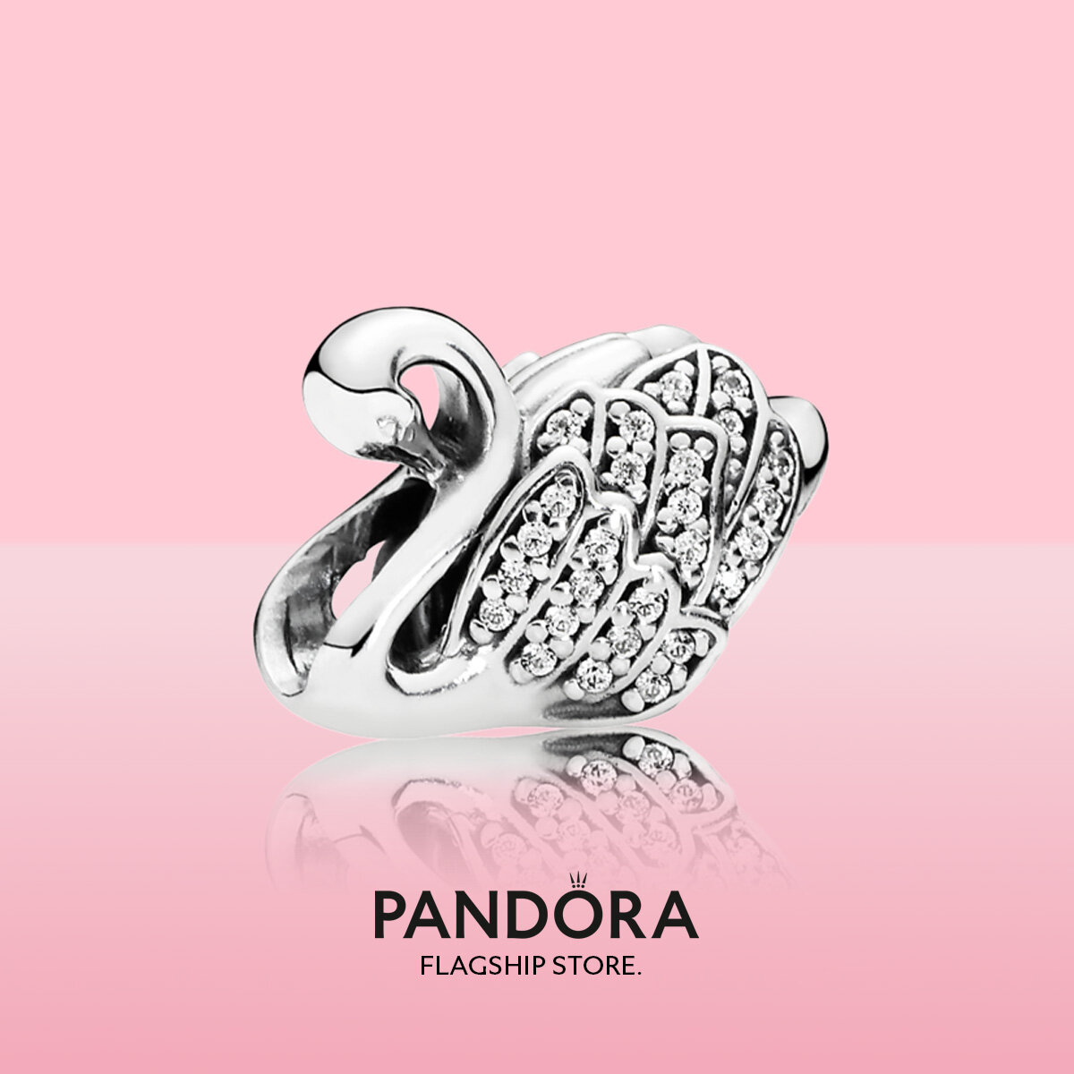 2022 Original New Pandoras Majestic Swan Charm | Lazada PH