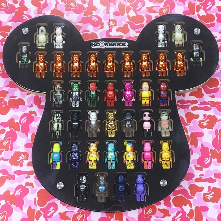 Premium BEARBRICK DISPLAY BOARD 展示板 Fits 40 or 54 BearBricks High ...