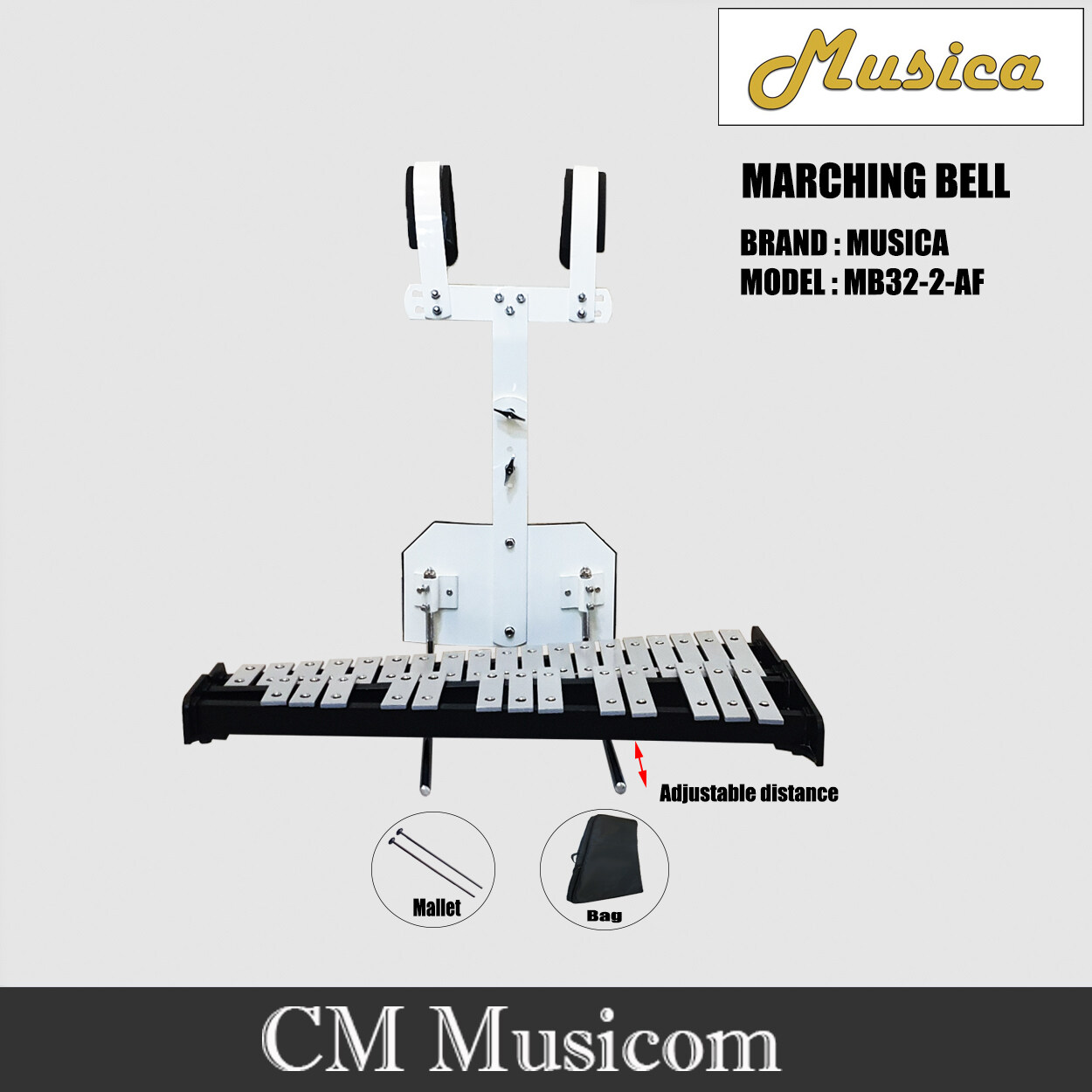 Marching Bell 32-Scale With Carrier (Musica) | Lazada