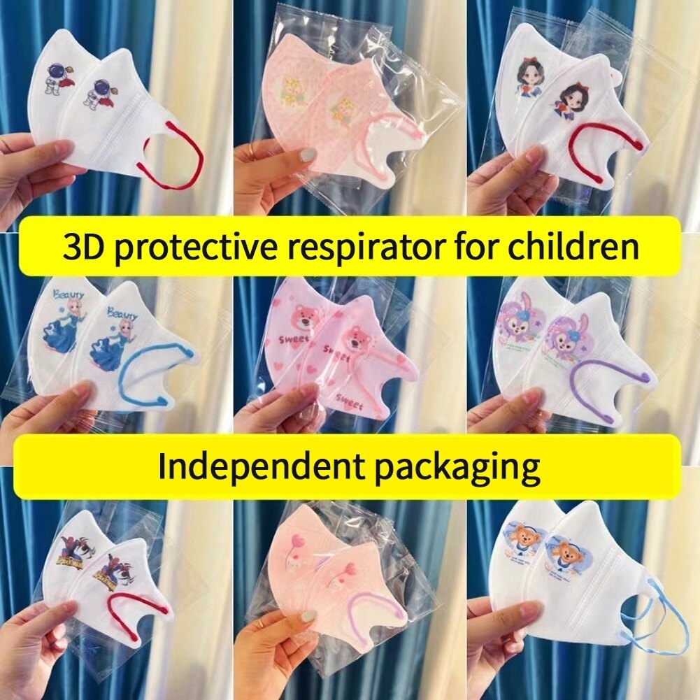 🔥MALAYSIA READY STOCK🔥(Individual Pack) 50 Pcs 3D Disposable Children ...