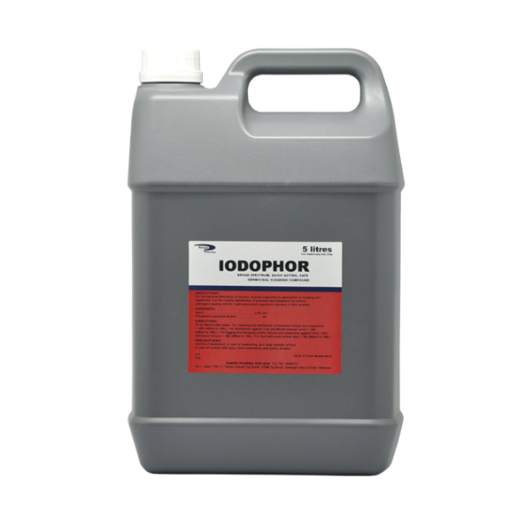 Range Pharma - Iodophor Disinfectant Liquid (5L) 碘伏消毒剂 | Lazada
