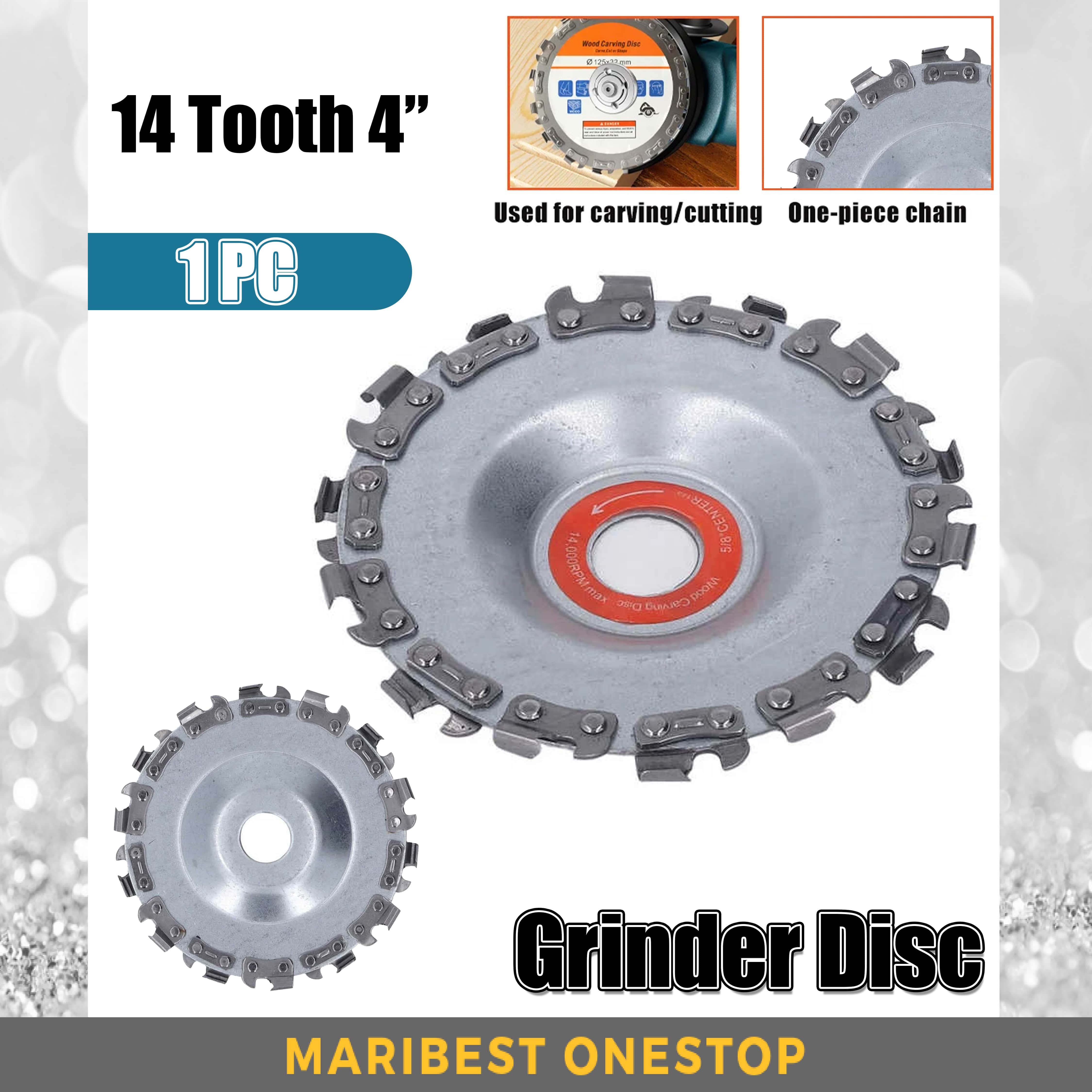 4 Inch 14 Tooth Wood Carving Disc Chainsaw Grinder Blade | Lazada