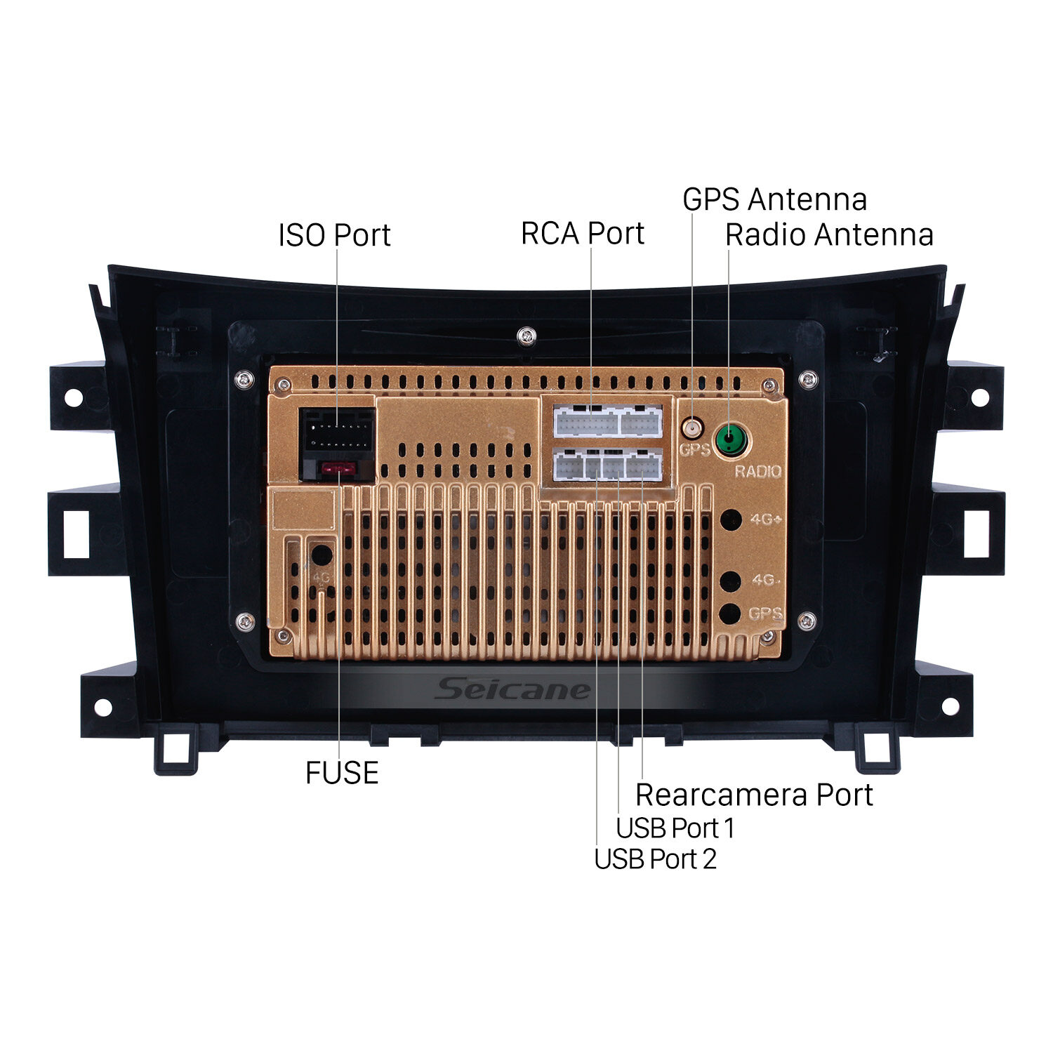 Seicane - 10.1 inch IPS หน้าจอสัมผัส Android 10.0 วิทยุรถยนต์ GPS โฮสต์ ...