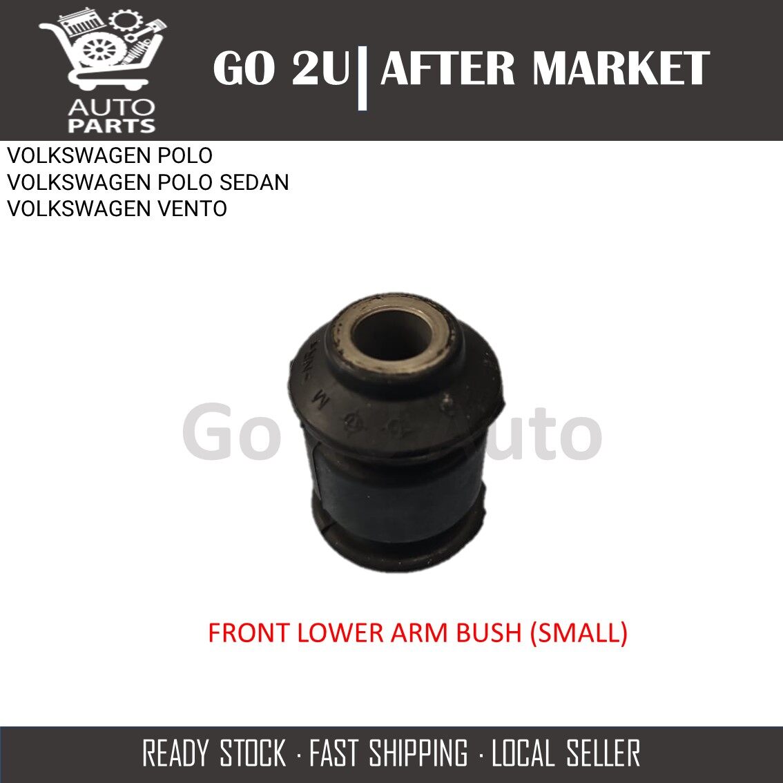 FRONT LOWER ARM BUSH ( SMALL ) - 180 407 182 VOLKSWAGEN POLO / POLO ...