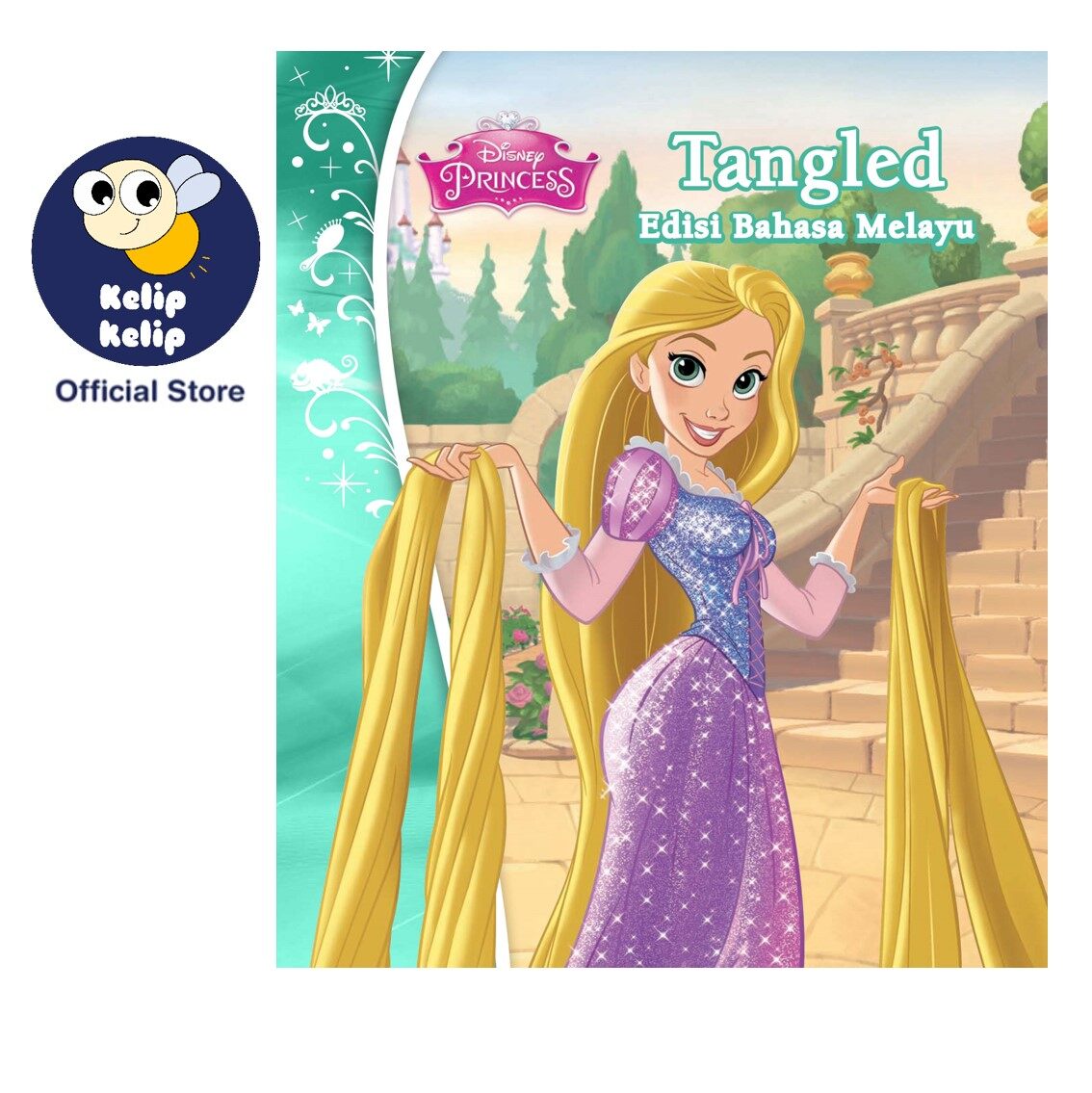 Buku Cerita Disney Princess Tangled (Rapunzel) untuk Kanak kanak | Lazada