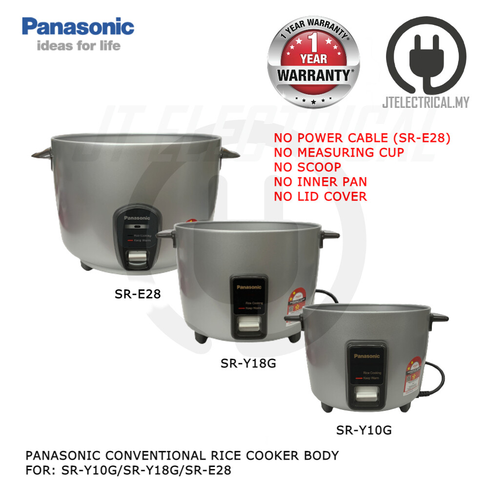 Panasonic SR-Y10G SR-Y18G SR-E28 Conventional Rice Cooker Body | Lazada