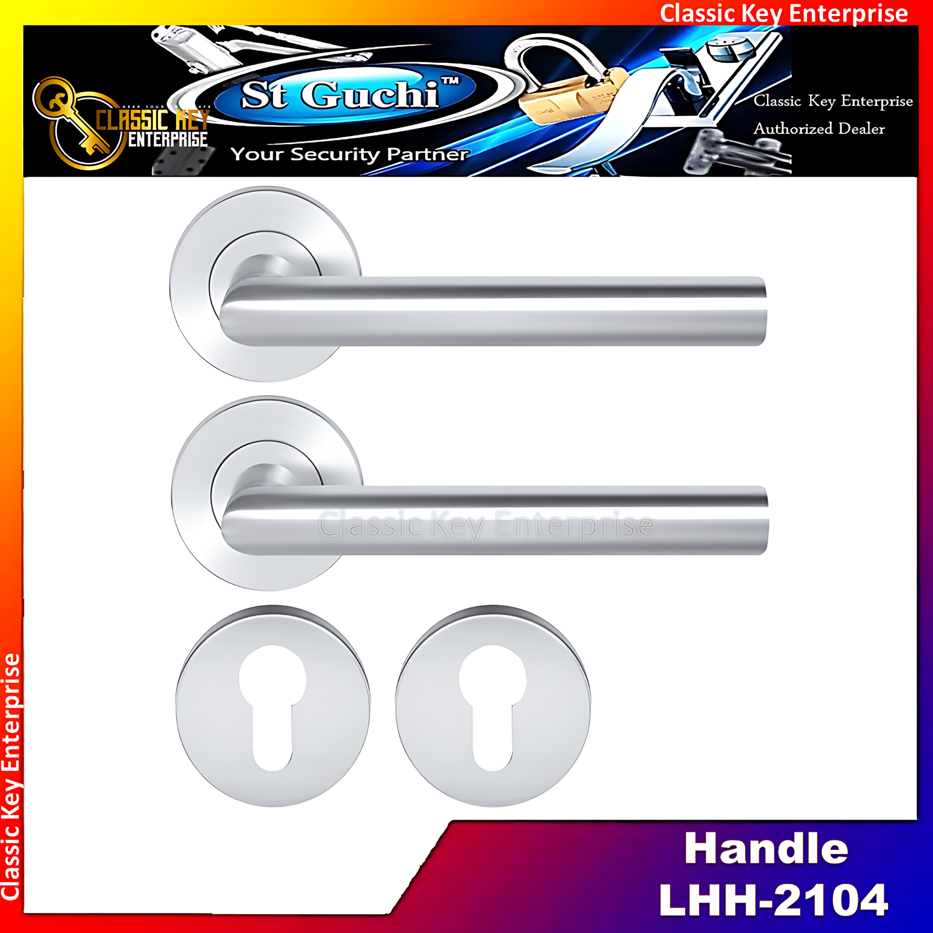 St Guchi Lever Handle Stainless Steel SUS304 Sirim (LHH-2104) | Lazada