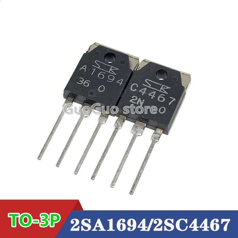 4Pcs Original 2SA1694 2SC4467 TO-3P ( 2Pcs A1694 + 2Pcs C4467) เครื่อง ...