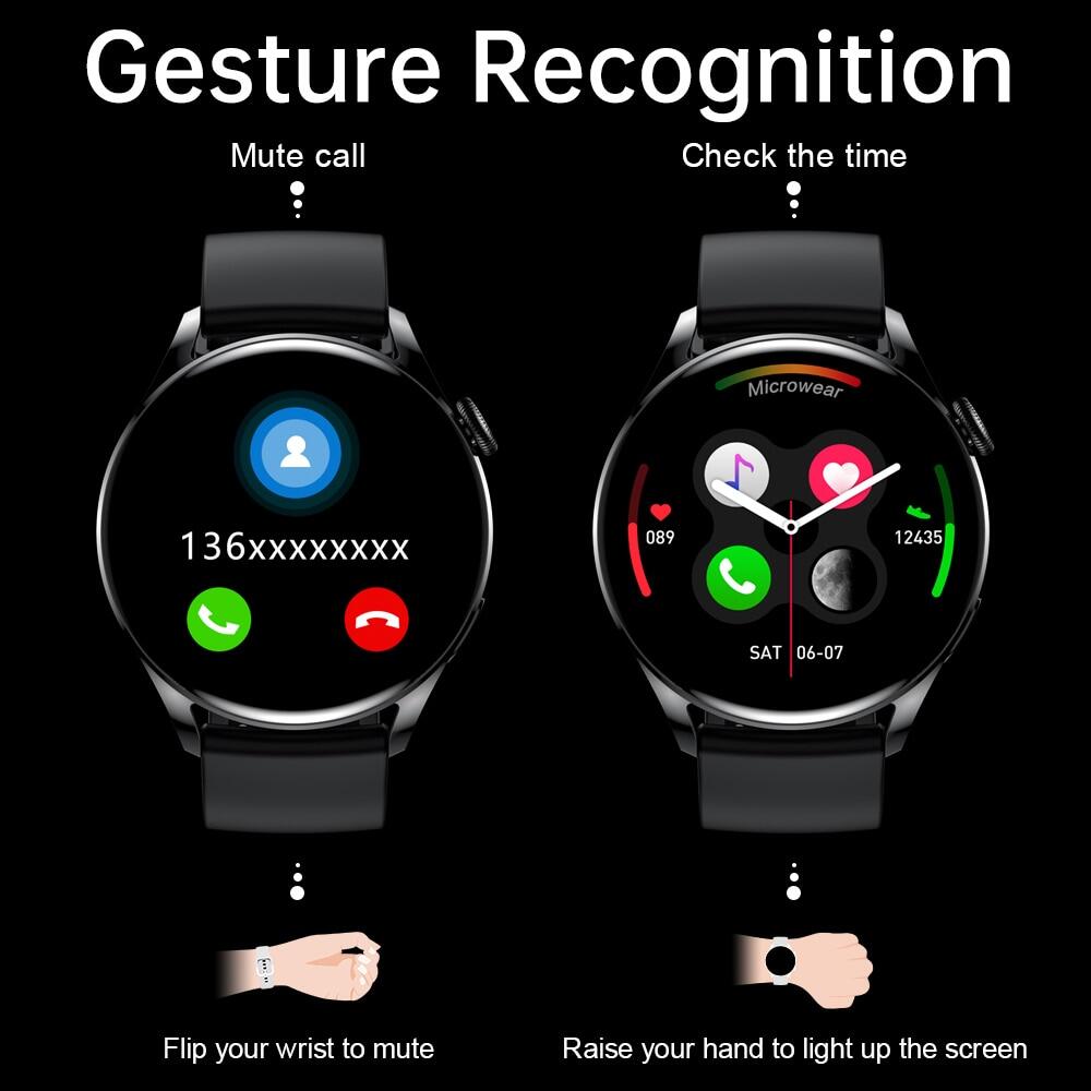 for Phone Xiaomi Huawei Android ECG Smart Watch Men Android 2022 ...