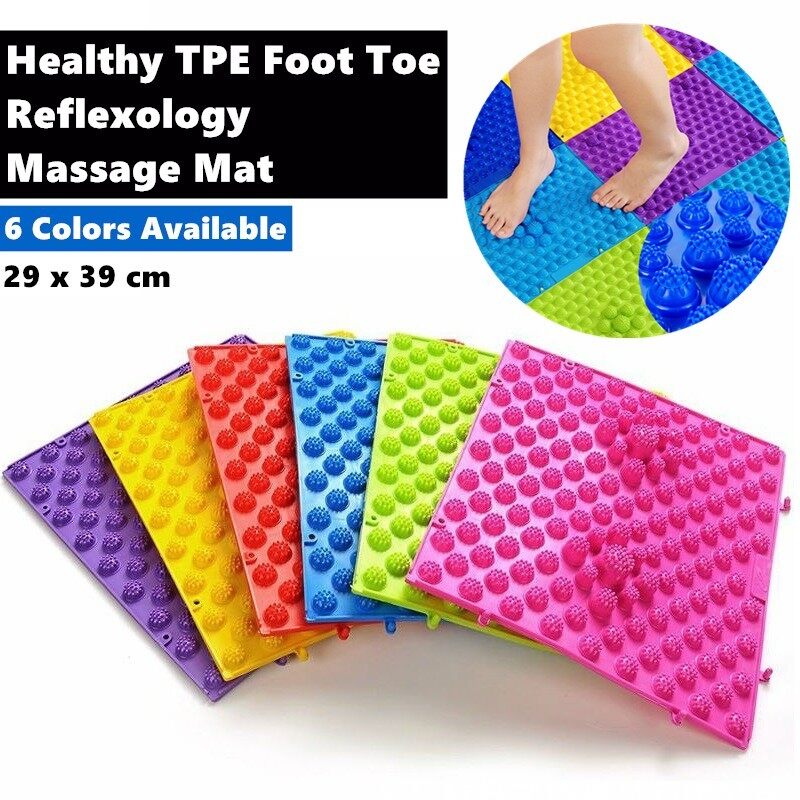 TPE Foot Toe Massage Mat Blood Circulation Pad Reflexology | Lazada