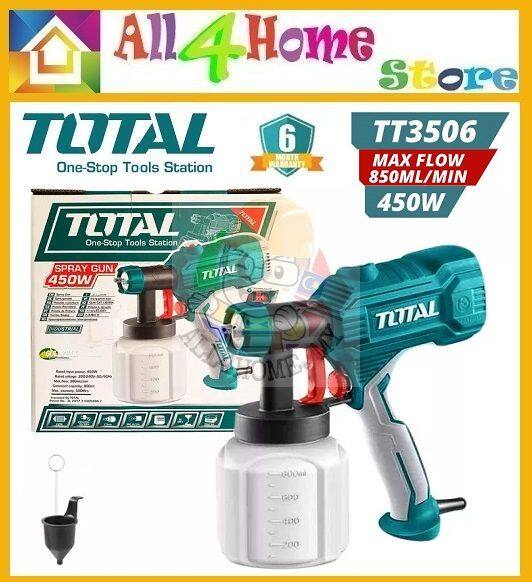 TOTAL TOOLS TT3506 Electric Spray Gun 450W | Lazada