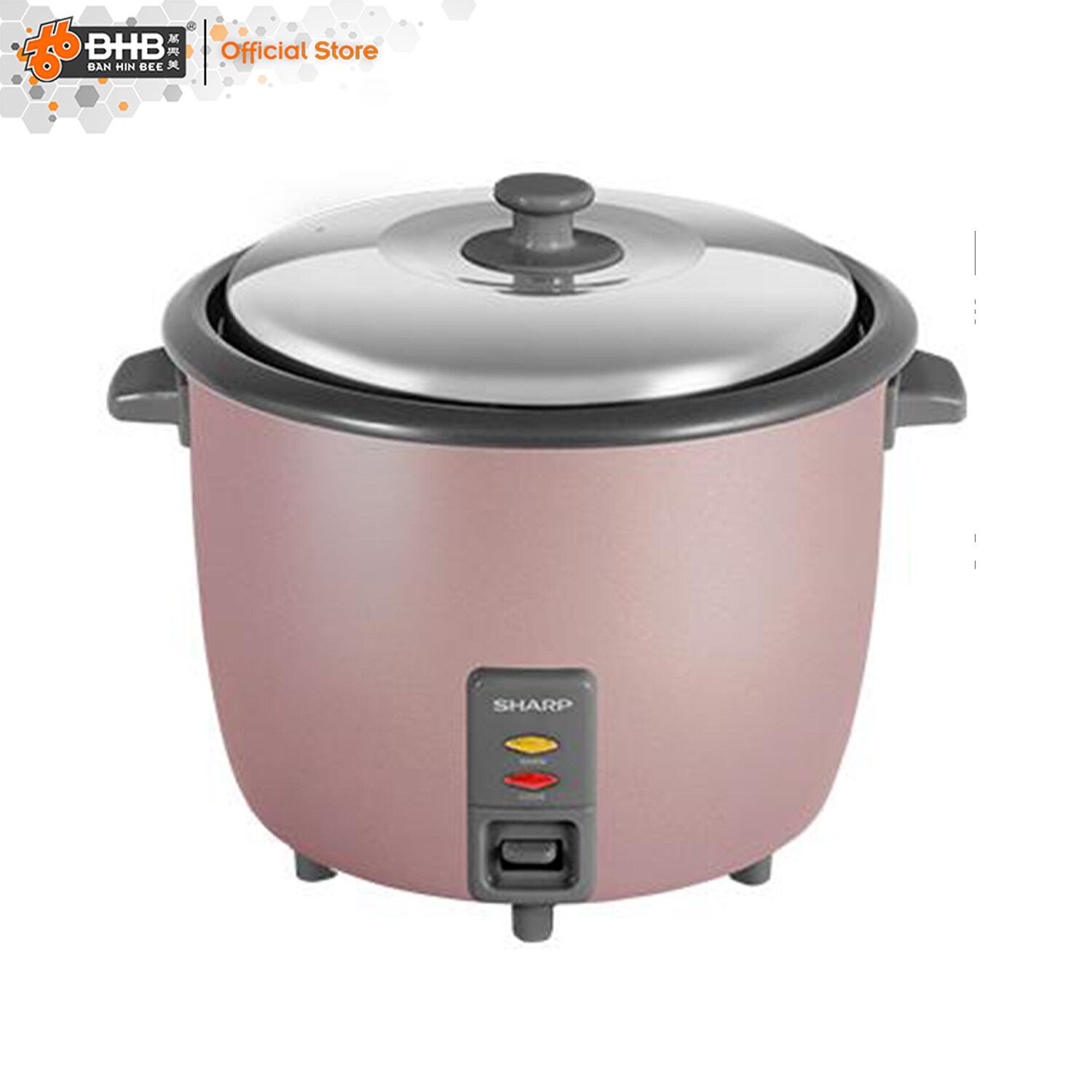 Sharp KSH228SSL Non-Stick Inner Pot Rice Cooker 2.2L Silver | Lazada