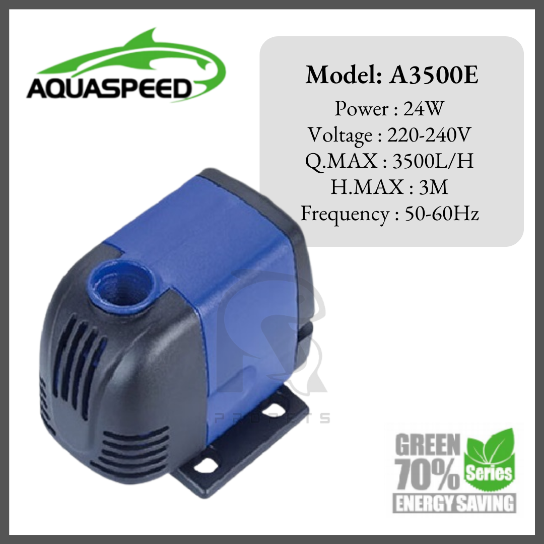 Aquaspeed A-3500E Submersible Pump [ENERGY SAVING] | Lazada