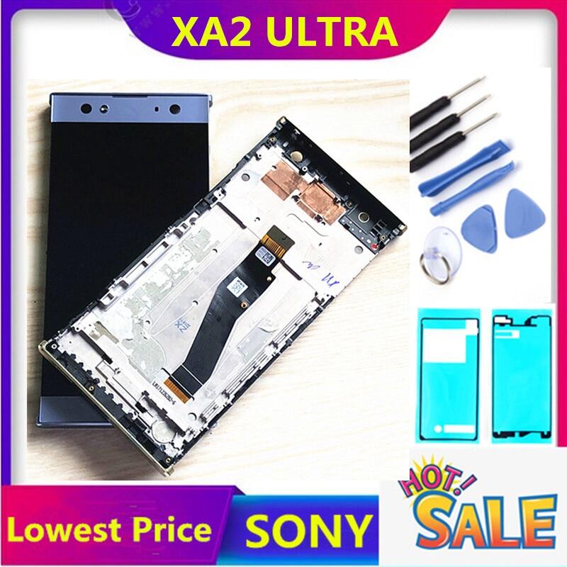 ZZOOI For 6.0" Sony XA2 Ultra LCD Display Touch Screen Digitizer H4233 ...