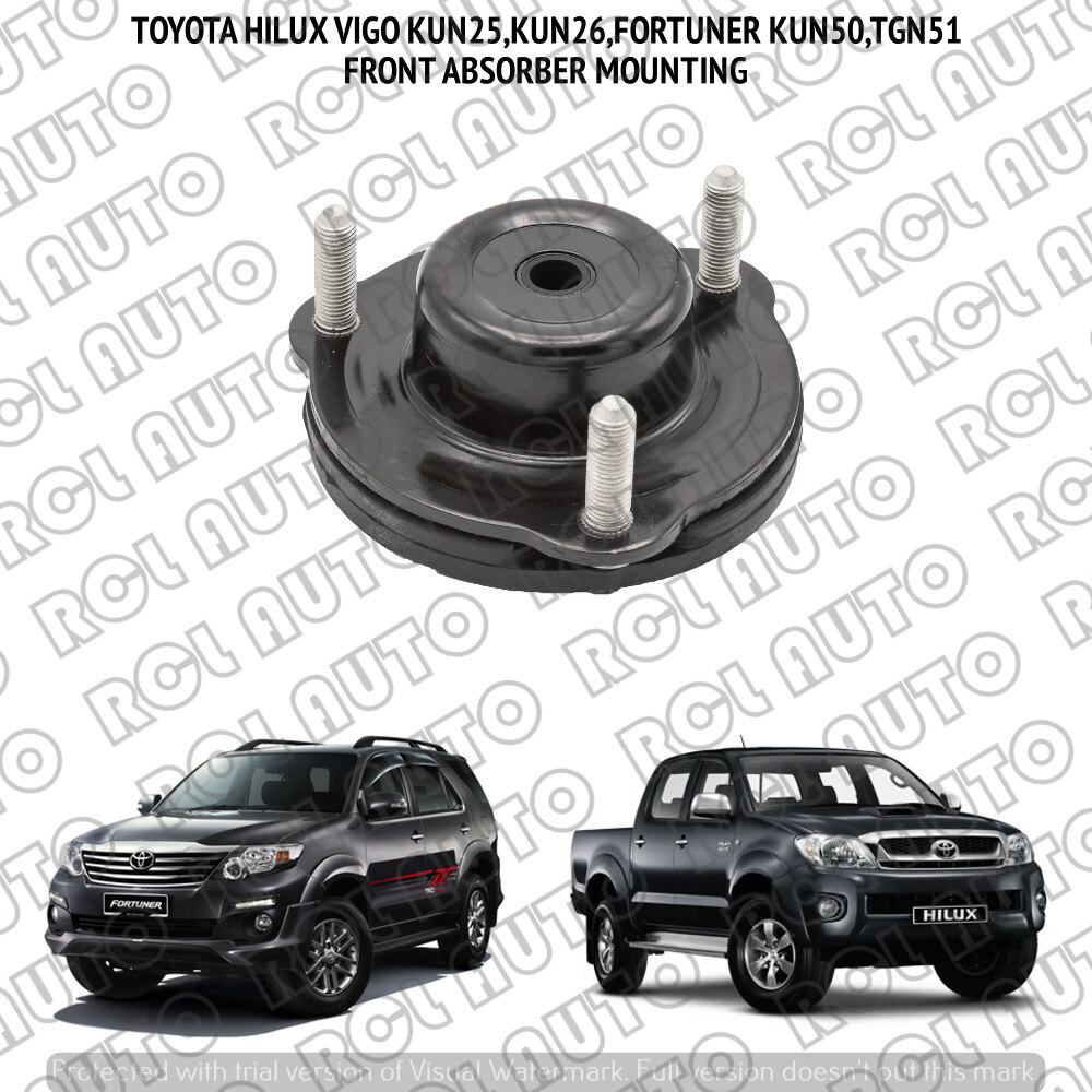 TOYOTA HILUX KUN25,KUN26,FORTUNER TGN51 FRONT ABSORBER MOUNTING | Lazada