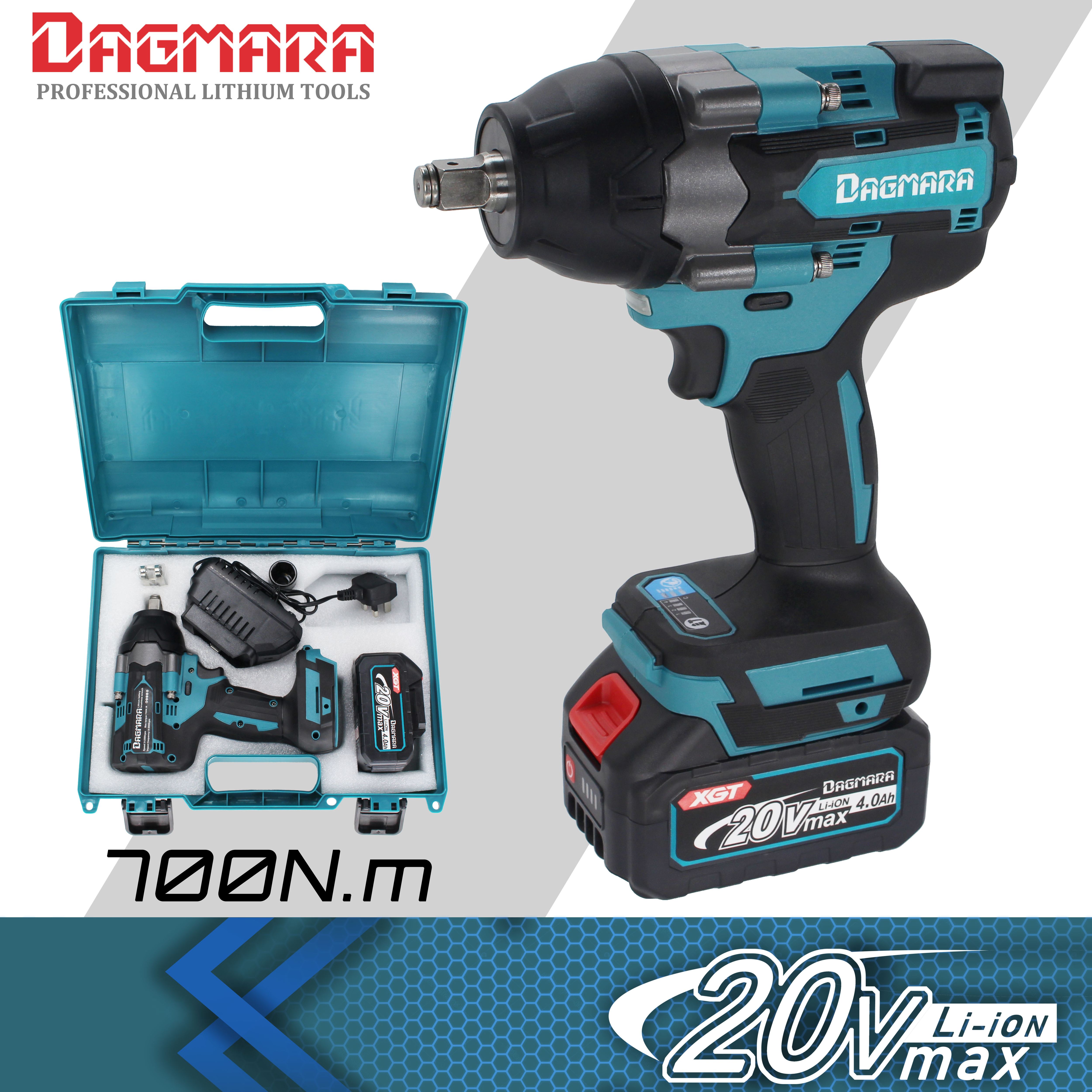 Dagmara 800Nm Electric 1/2 Inch Cordless Impact Wrench Heavy Duty ...