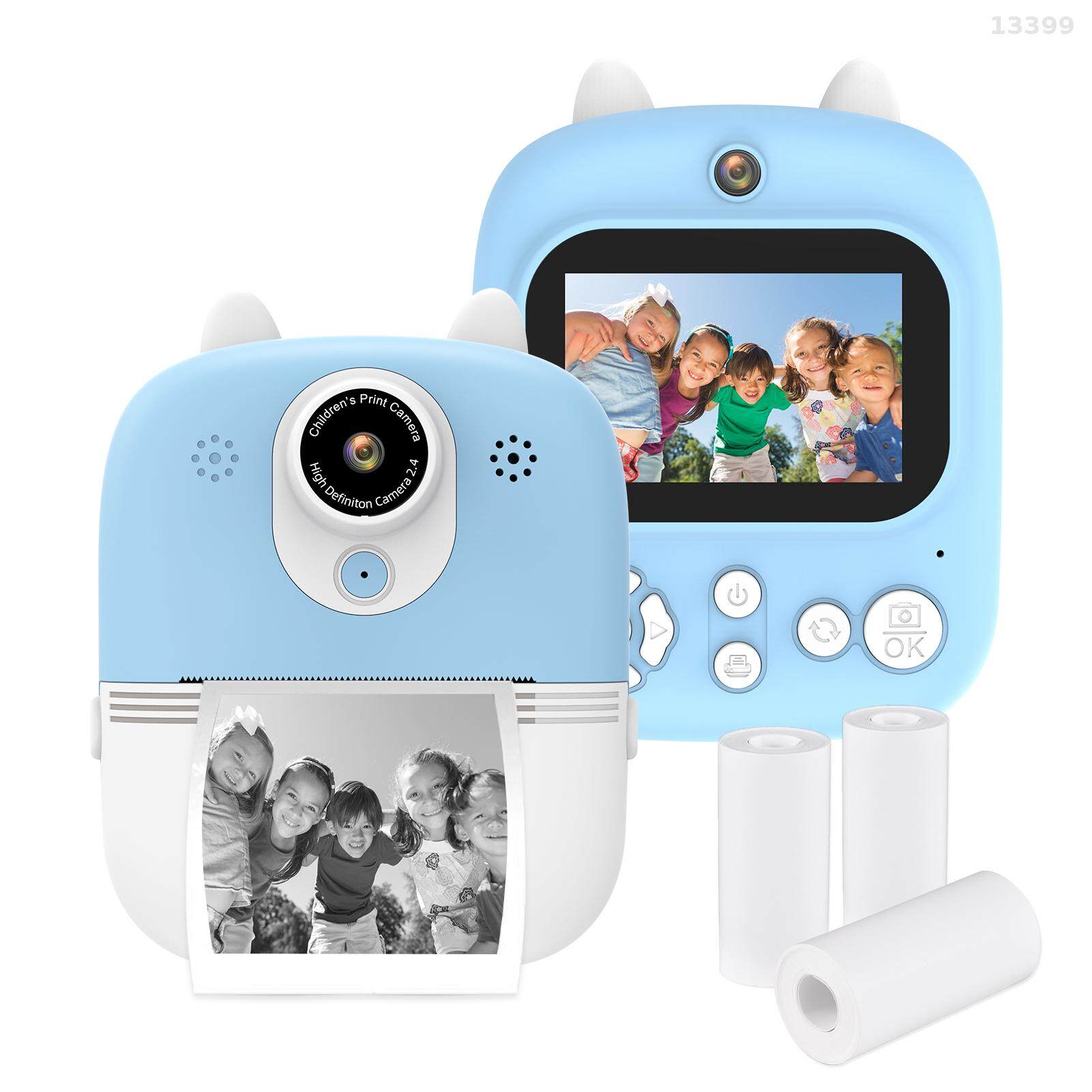 Andoer 3-in-1 Multifunctional Instant Camera Childerens Instant Print ...